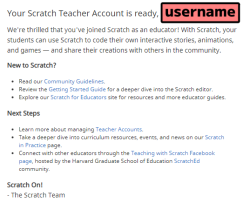 教師用アカウントの作り方とできること - はじめてのスクラッチ